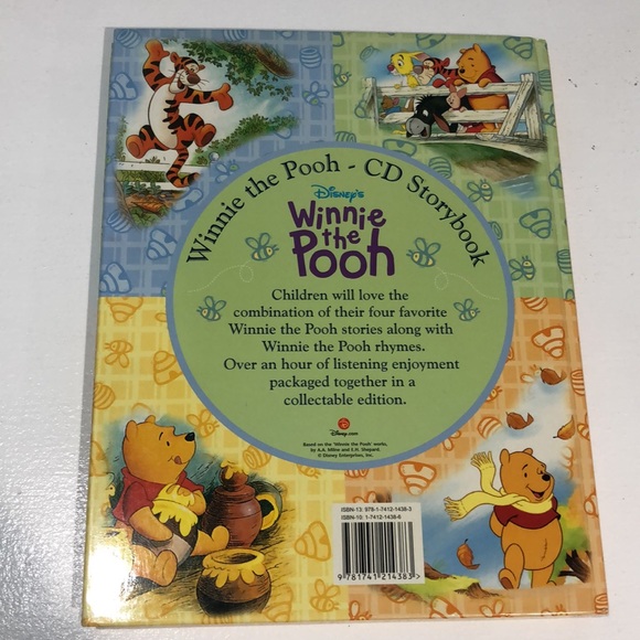 Disney | Other | Winnie The Pooh Cd Storybook 4in Disney | Poshmark